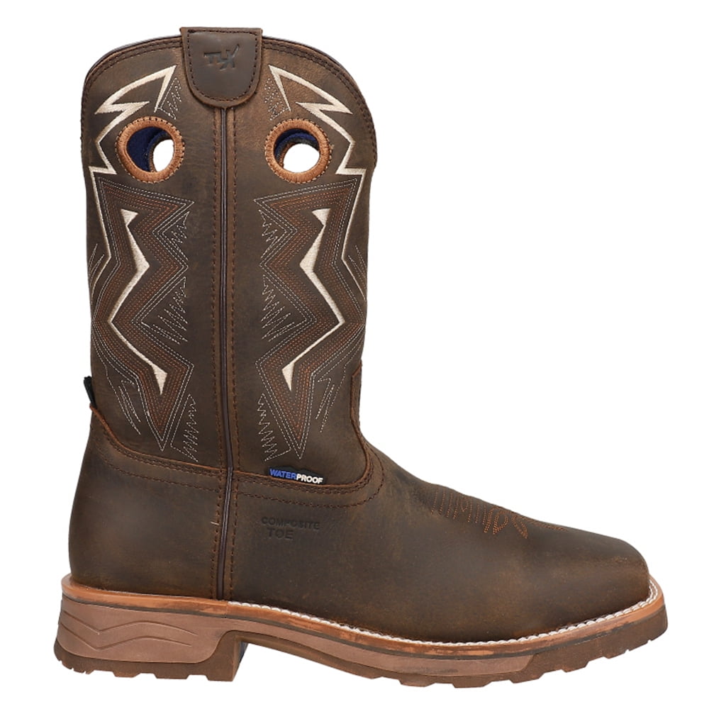 Tony Lama Mens Force 11 Inch Electrical Composite Toe Cowboy - Walmart.com