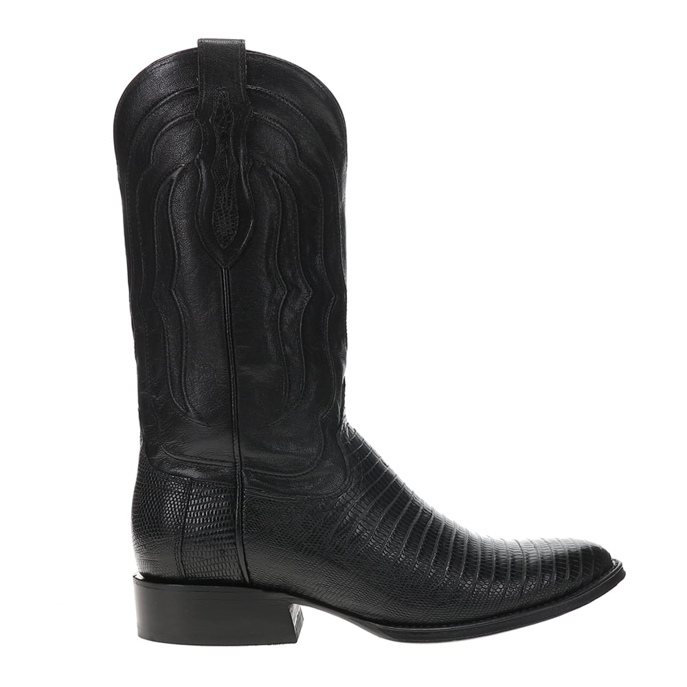 Tony Lama Mens Kirtland 12 Inch Lizard Medium Round Toe Pull On Cowboy ...