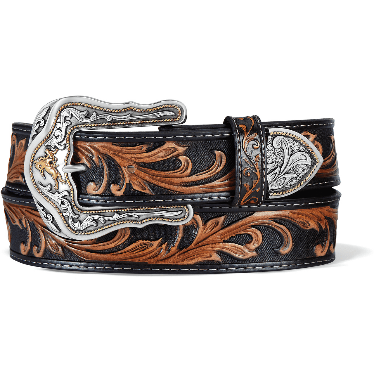 Tony Lama Westerly Ride Brown - Accessories Belt Men - C41519 - Walmart.com