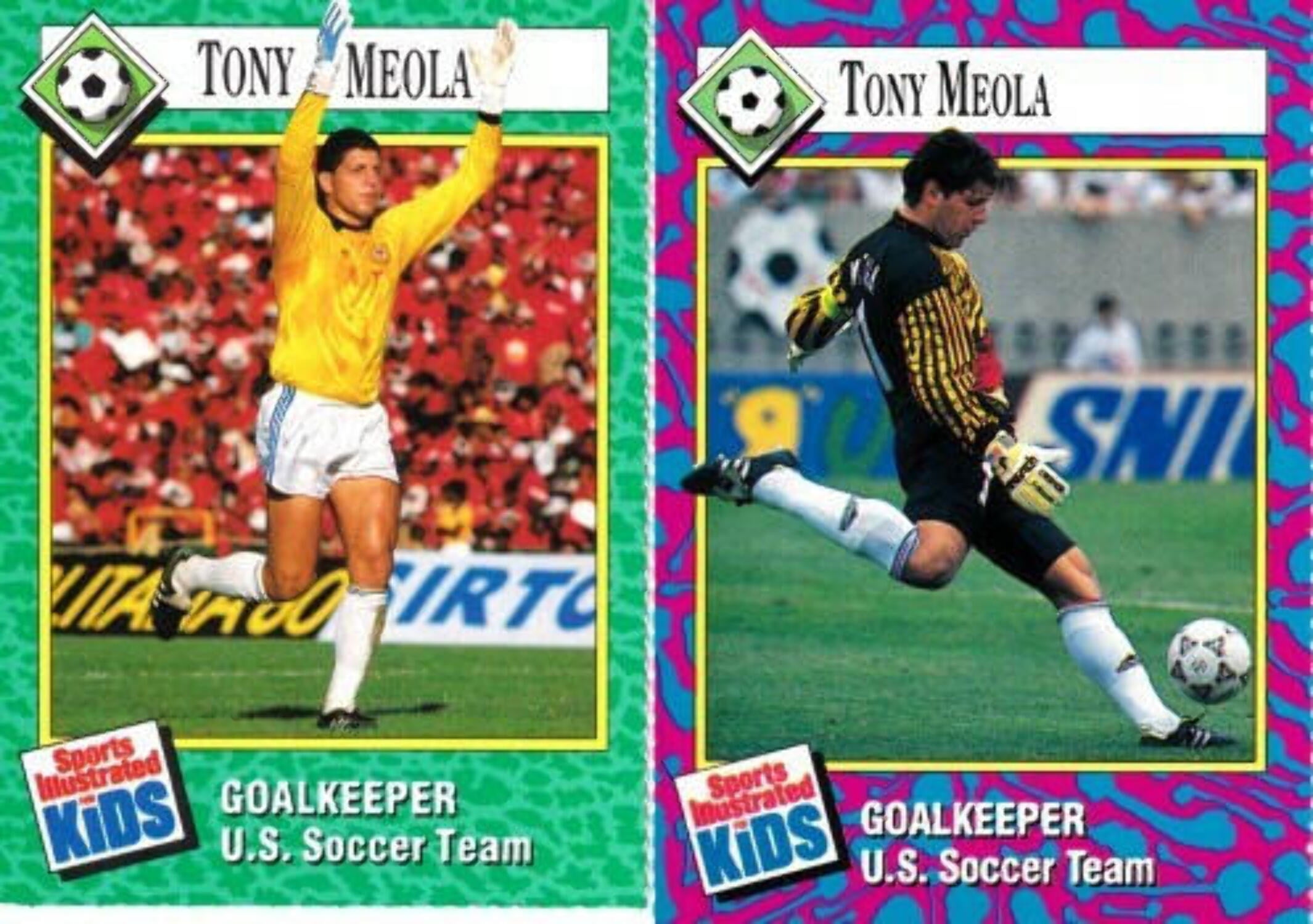 Tony Meola US Soccer 1990 Sports Illustrated for Kids Rookie Card and ...