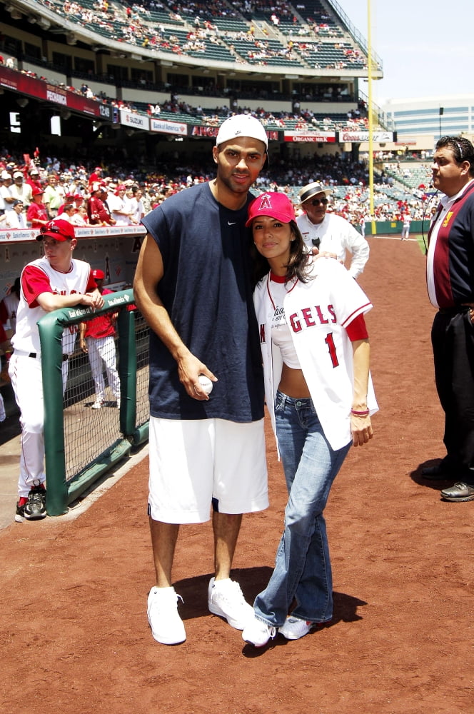 Tony Parker, Eva Longoria Make An Appearance To Throw Out The First ...