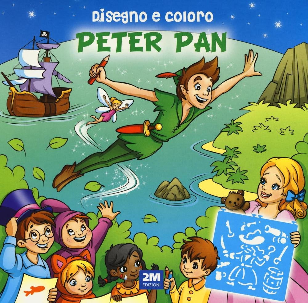 Tony Poulin Disegno e coloro Peter Pan. Ediz. a spirale (Spiral-Bound ...