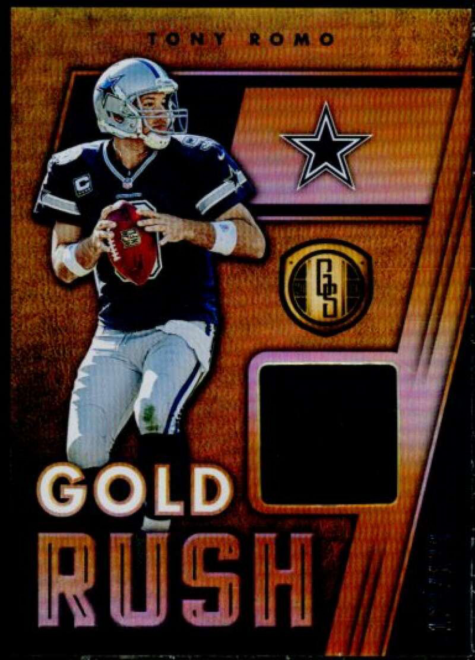Tony Romo Card 2019 Panini Gold Standard Gold Rush Jerseys #21 ...
