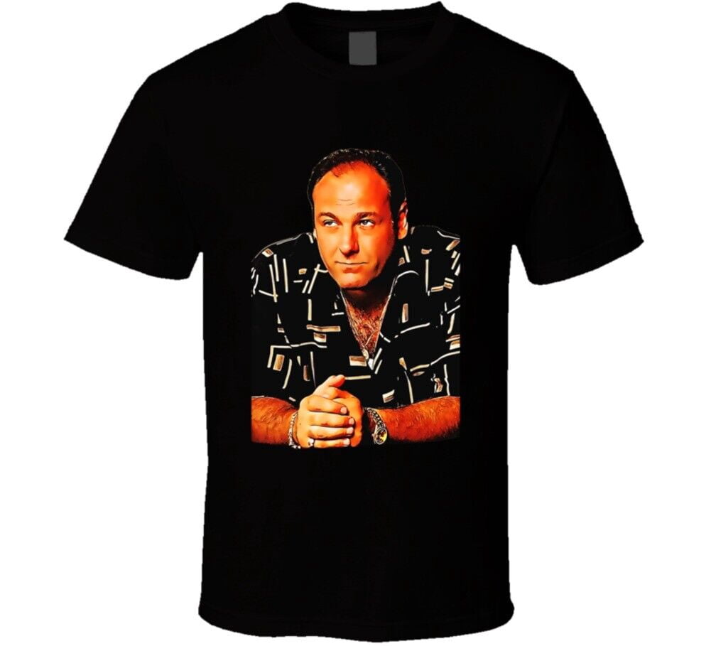 Tony Soprano James Gandolfini T Shirt - Walmart.com