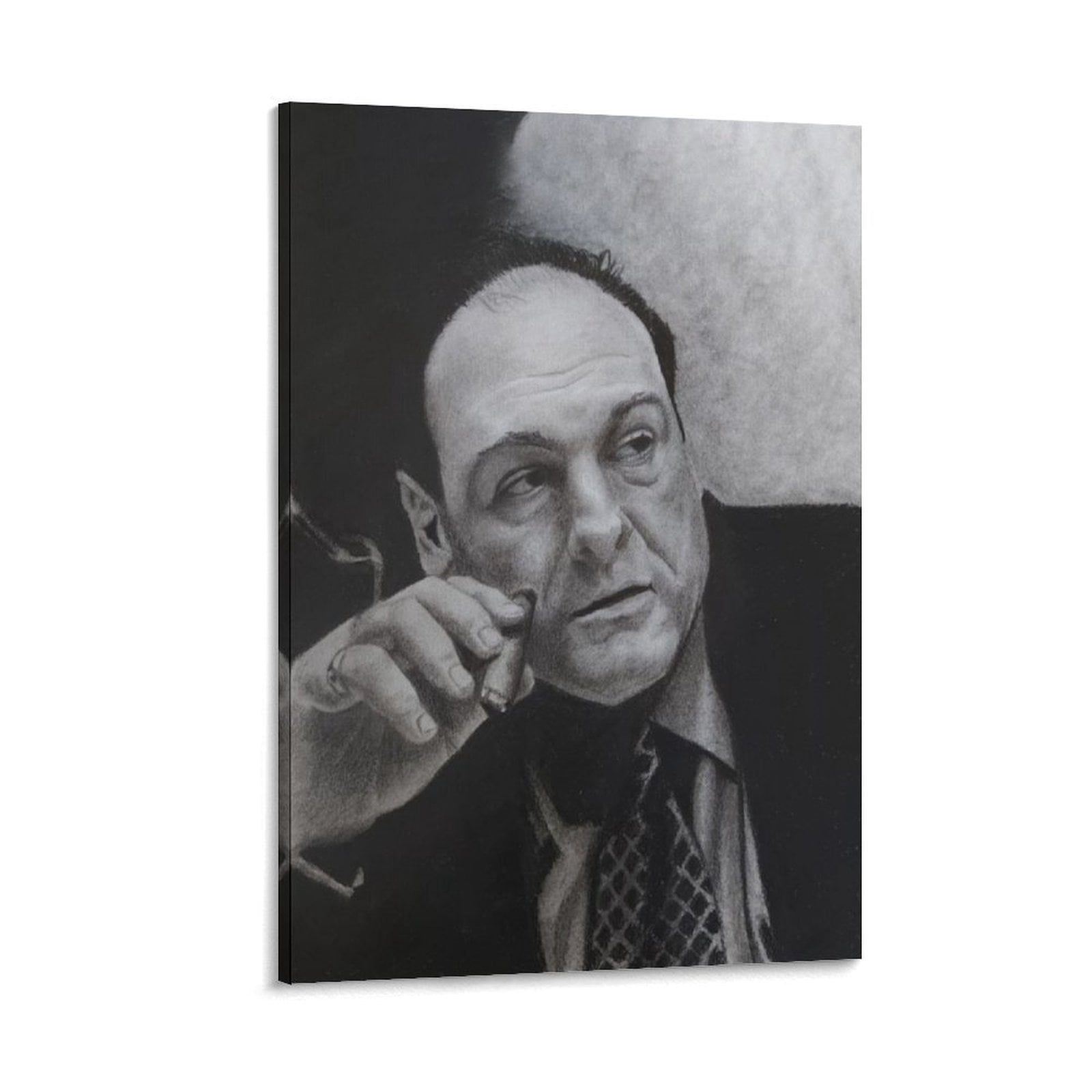 Tony Soprano Poster The Sopranos Painting On Canvas Wall Art Poster ...
