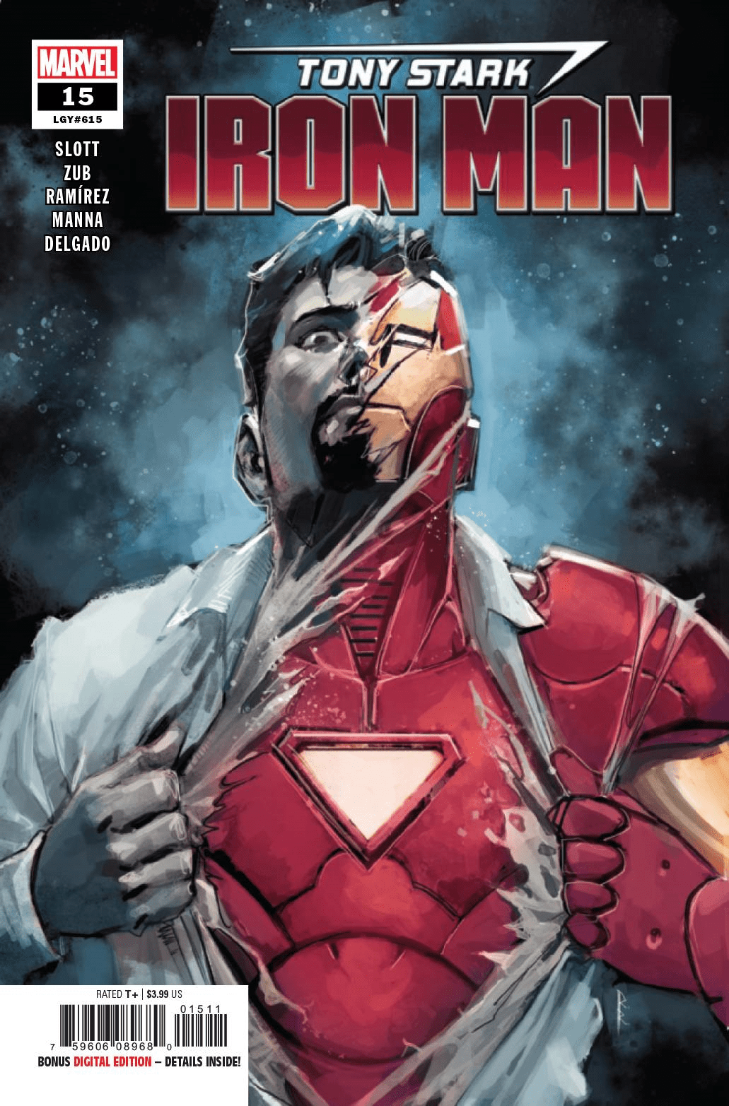 Tony Stark Iron Man #15 Marvel Comics Comic Book - Walmart.com