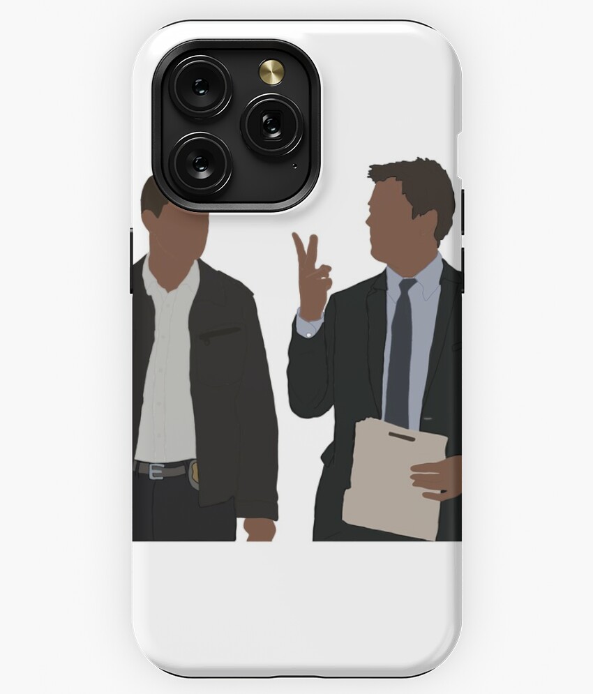 Tony and McGee NCIS TV Show Duo Fan Art A11324 Phone Case for iPhone 11 ...
