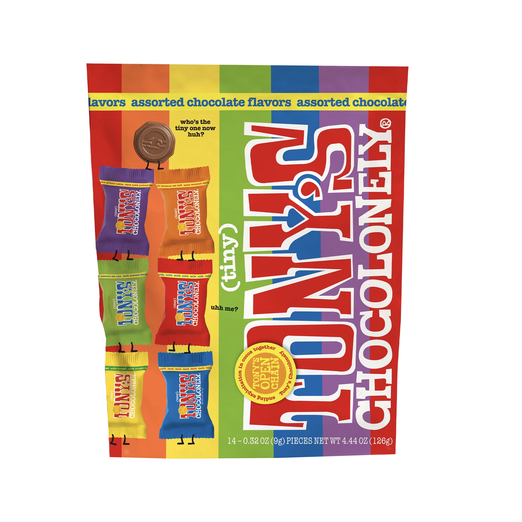 Tony's Chocolonely Tiny Tony's mixed flavor pouch - Walmart.com