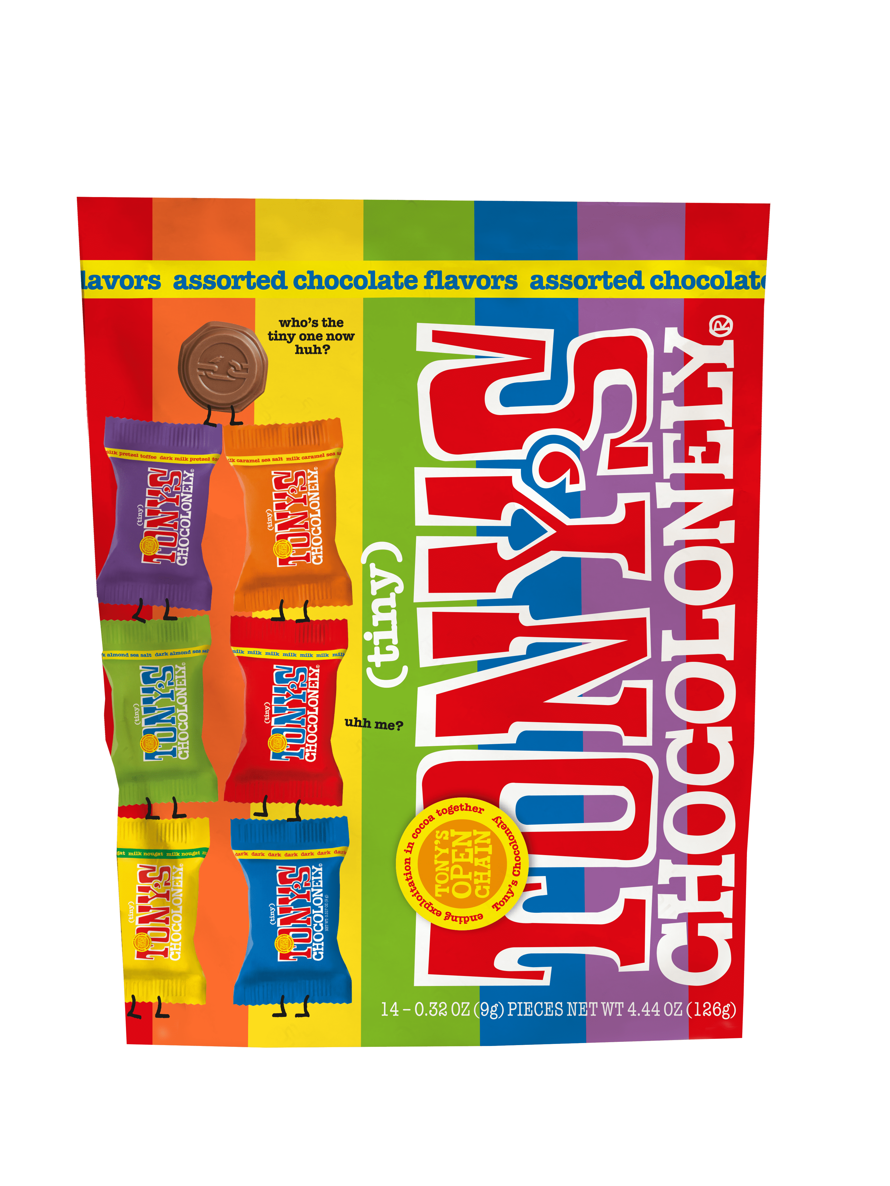 Tony's Chocolonely Tiny Tony's mixed flavor pouch - Walmart.com
