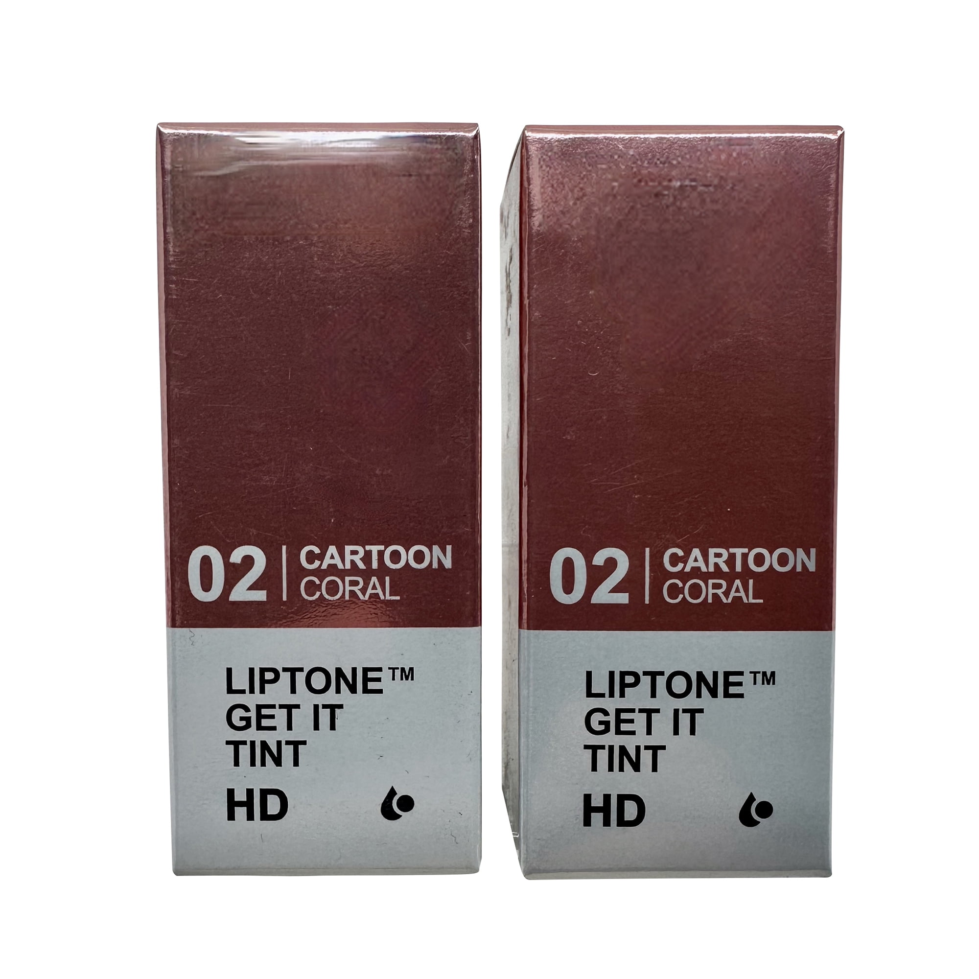 TonyMoly Liptone Get it Tint 02 Cartoon Coral 0.81 oz Set of 2 ...