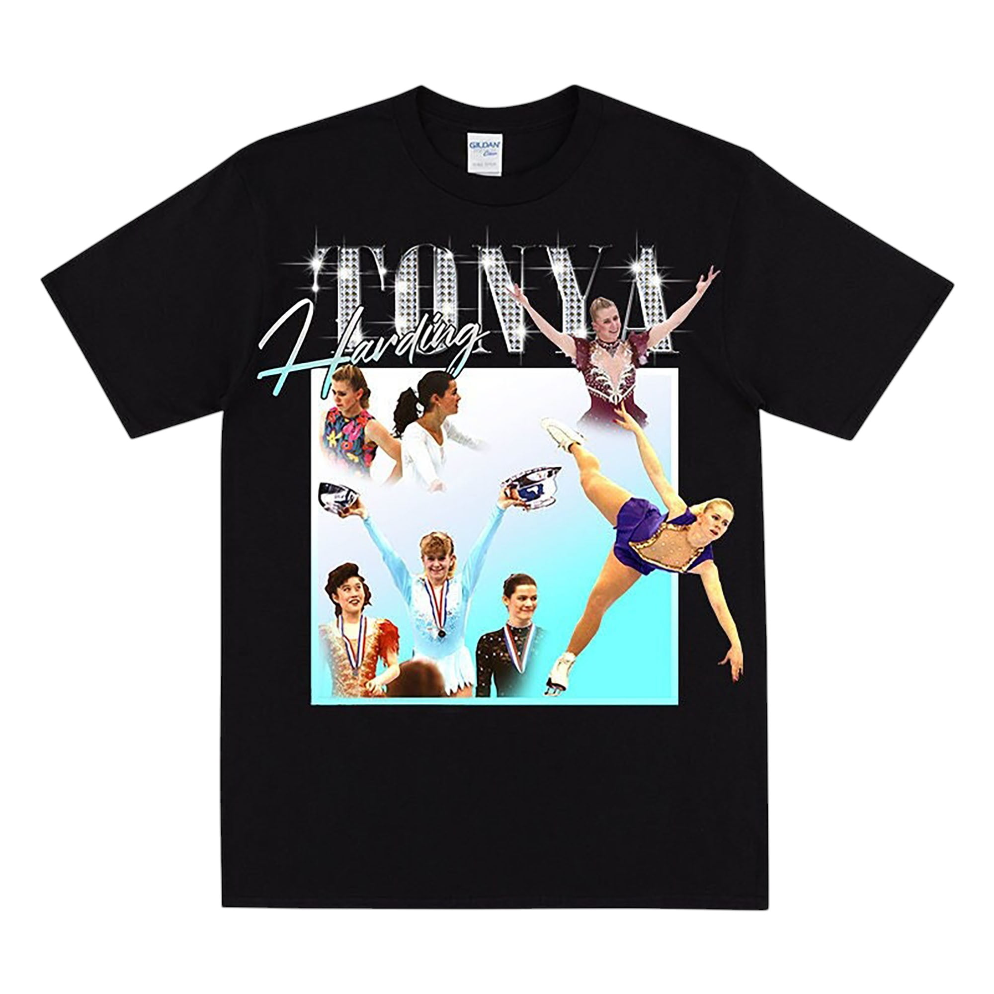 Tonya Harding Vintage T-Shirt – 90s Figure Skating Sports Scandal Tee ...