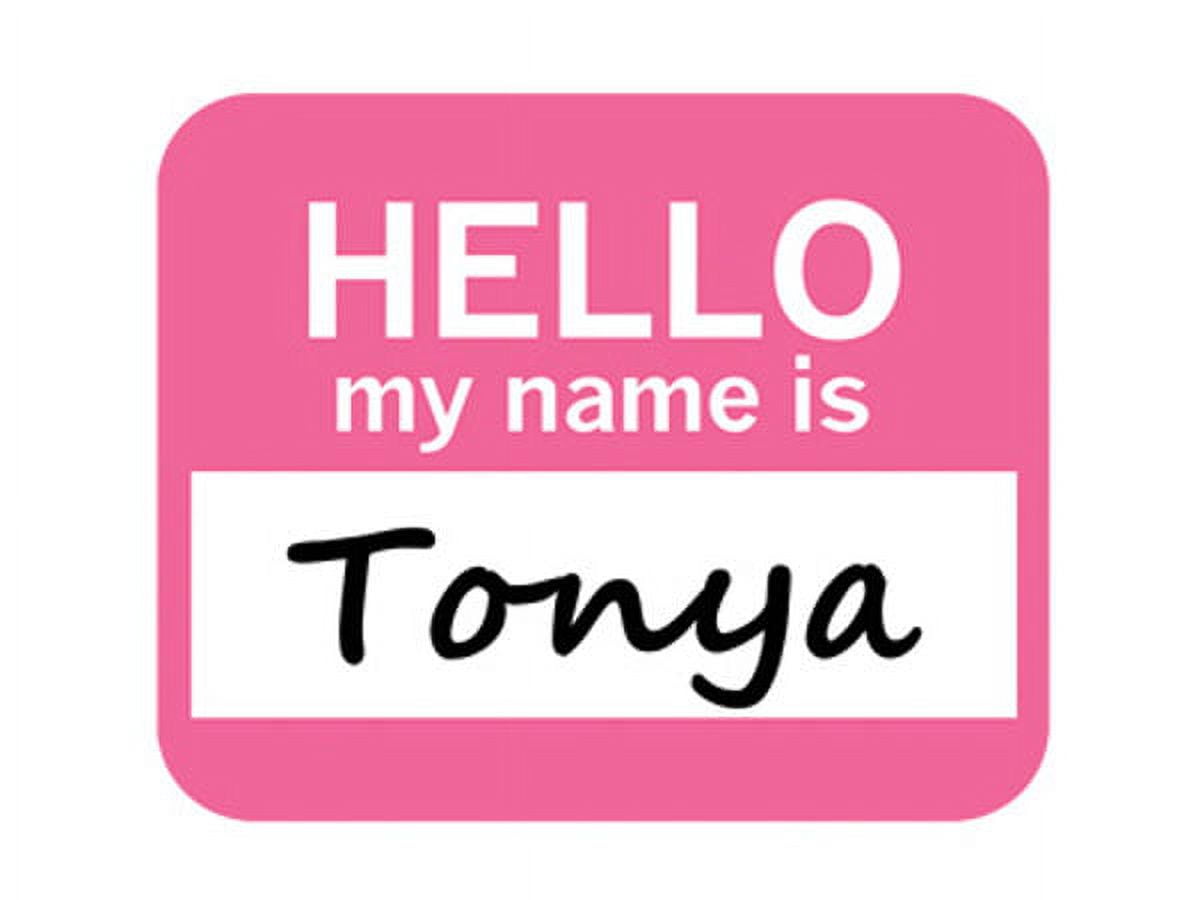 Tonya Hello My Name Is Mouse Pad - Walmart.com