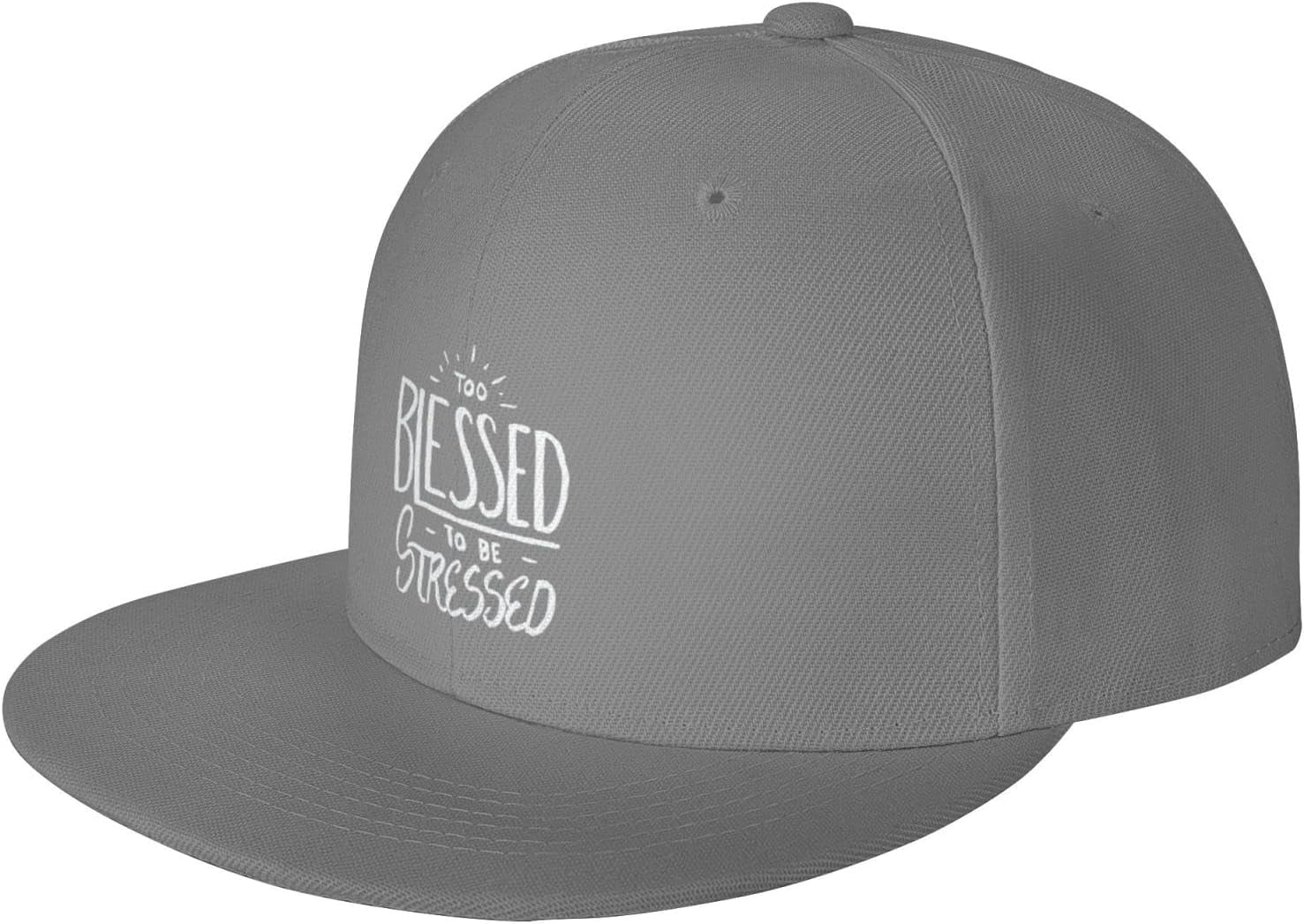Too Blessed to Be Stressed Christian Faith Believe Baseball Caps Men ...