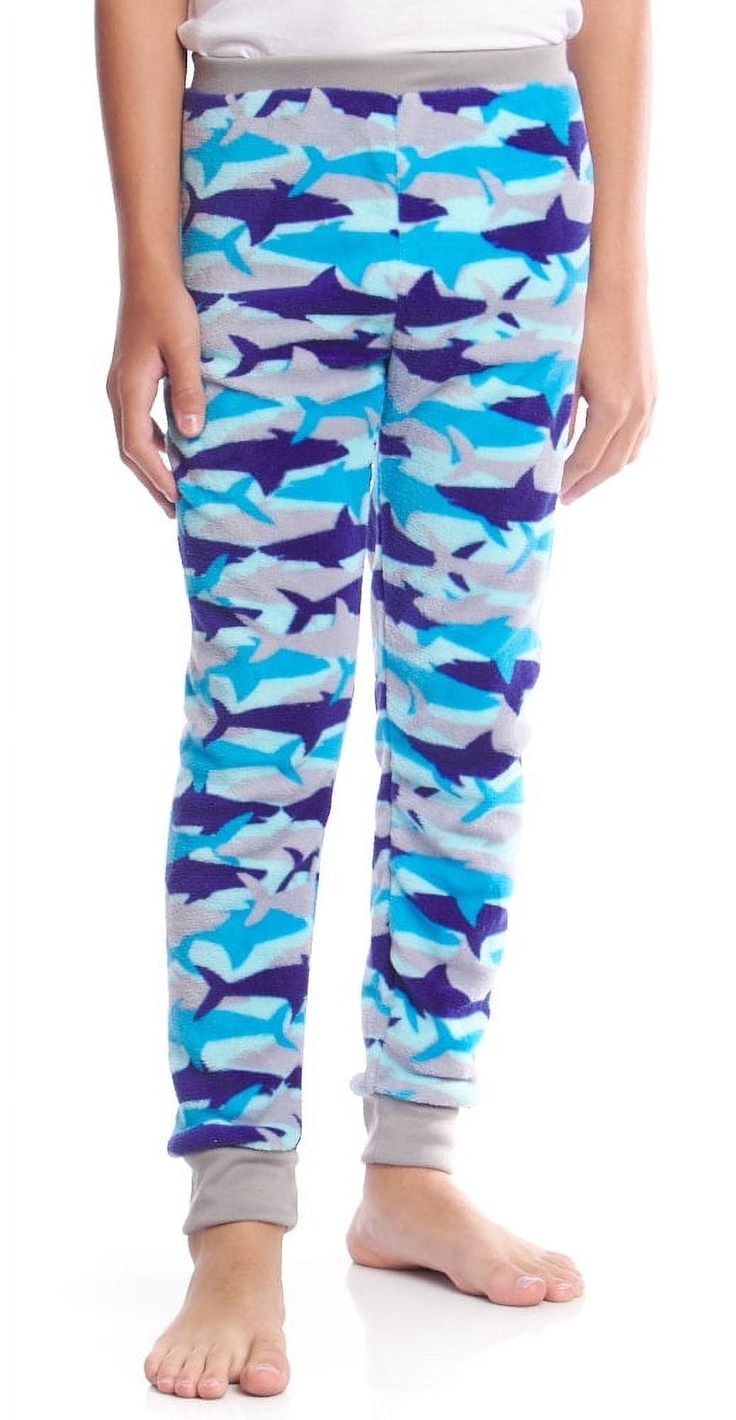 Too Cool 2 Sleep Boys' Pajama Bottoms - Plush Fleece Sleepwear Joggers ...