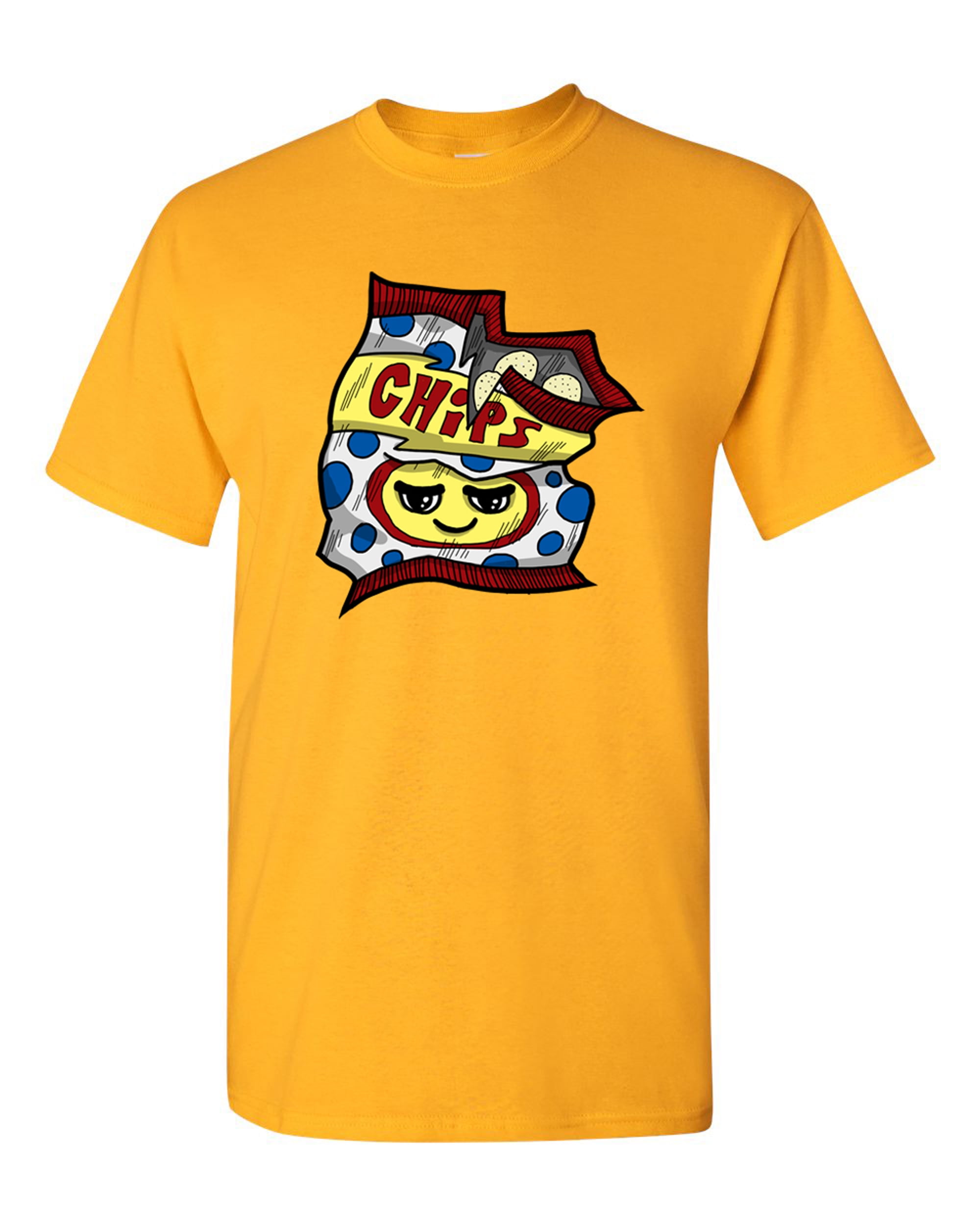 Too Cute To Eat Potato Chips Adult DT T-Shirts Tee - Walmart.com