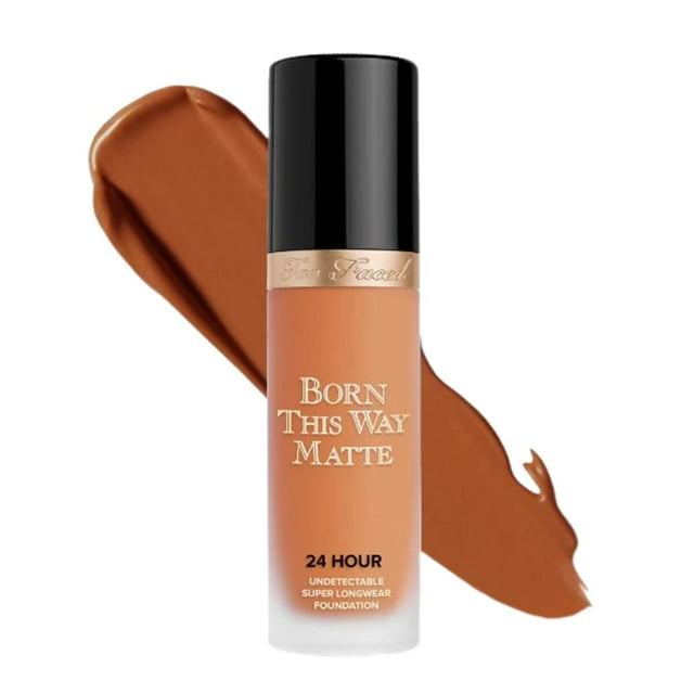Too Faced Born This Way Matte Longwear Liquid Foundation Brulee ...