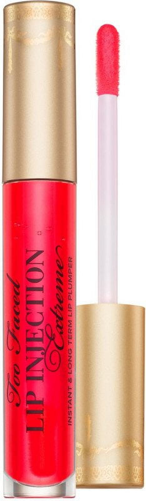 Too Faced Lip Injection Extreme Lip Plumper Strawberry Kiss - Walmart.com