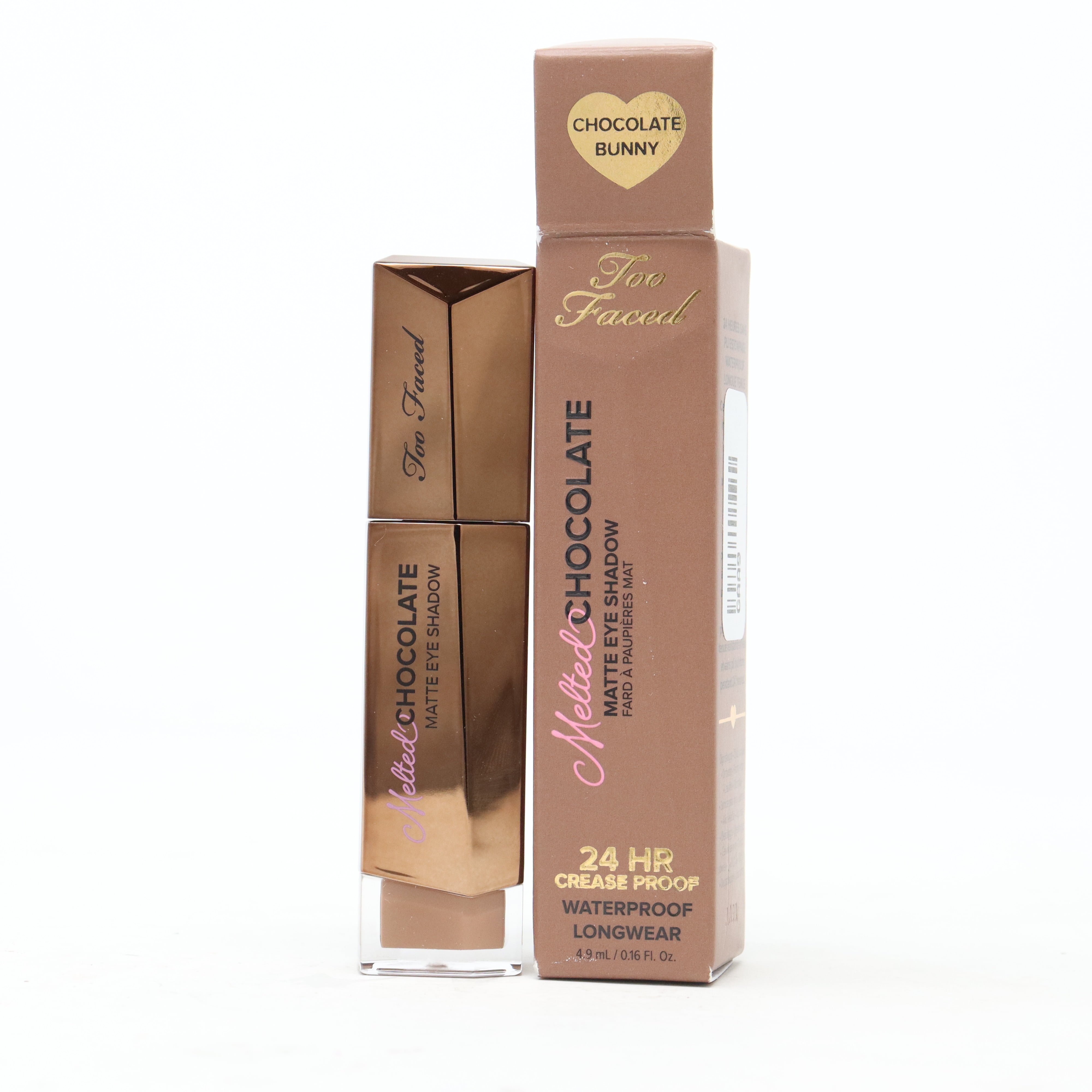 Too Faced Melted Chocolate Matte Eyeshadow 0.16oz Chocolate Bunny New ...