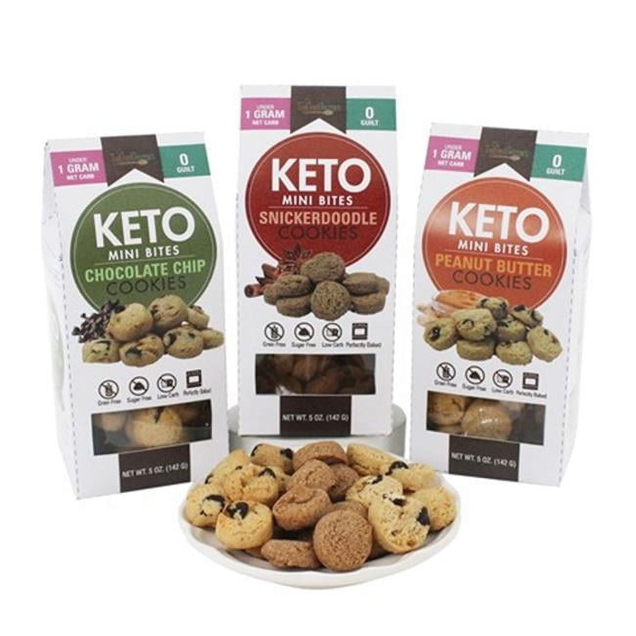 Too Good Gourmet Set of 3 Too Good Gourmet Bite-Sized Keto-Friendly ...