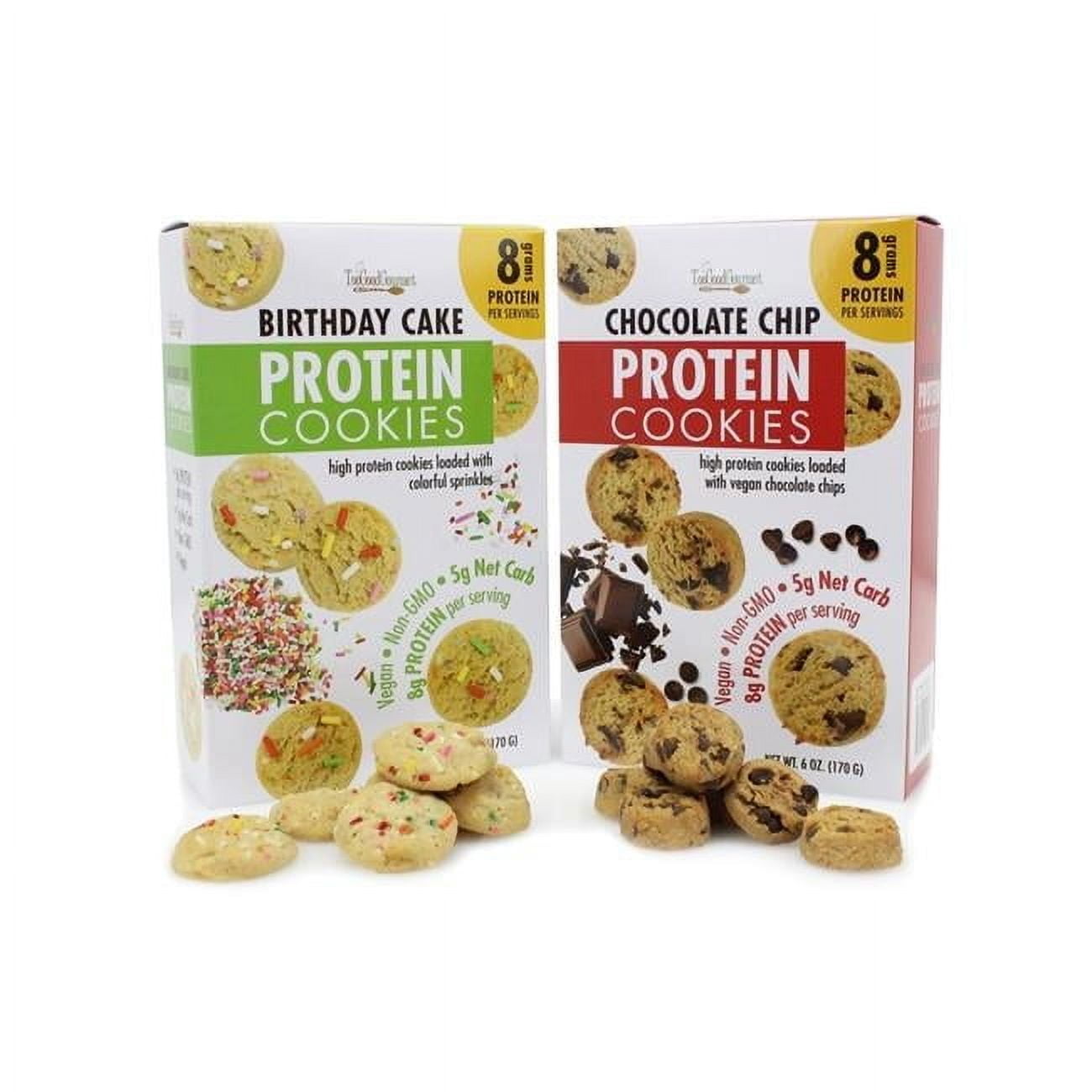 Too Good Gourmet Set of 4 Too Good Gourmet Protein Cookies 6 oz ...