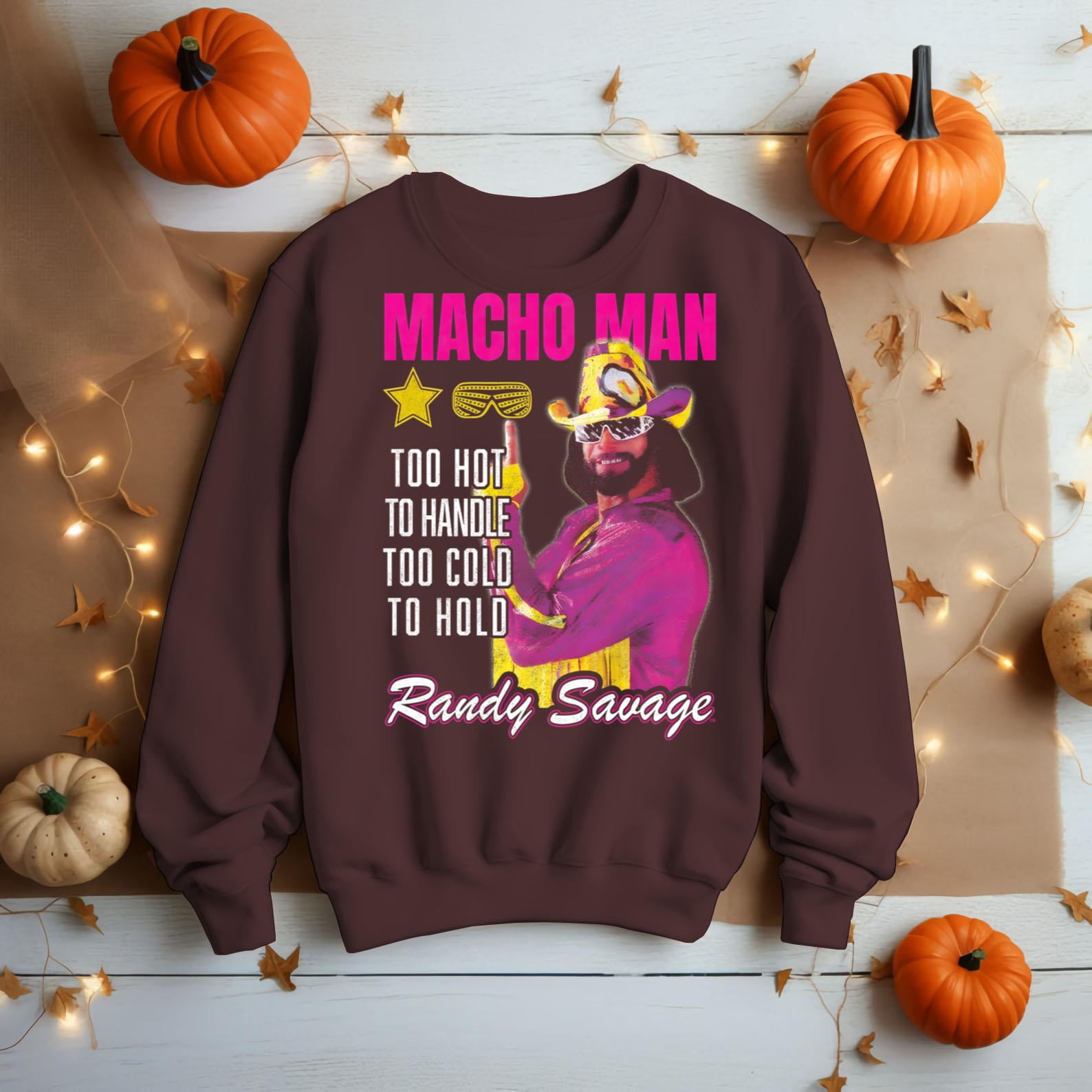Too Hot to Handle Men's Shirt Too Cold to Hold Retro Wrestling ...