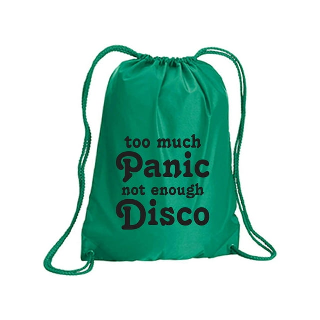 Too Much Panic Not Enough Disco Cinch Pack - Walmart.com