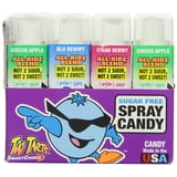Too Tarts Sugar Free Real Fruit Flavored Sour Candy Spray Tubes (Pack ...