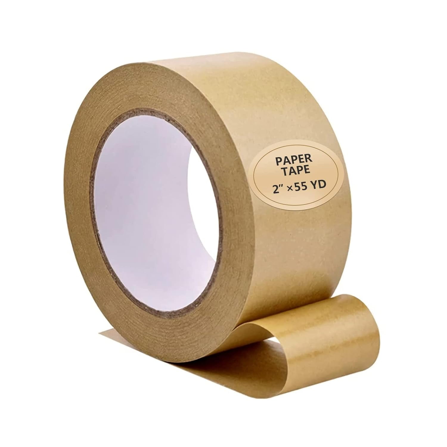 TooCust Waterproof Paper Packing Tape, 55 yd x 2" Biodegradable Tape ...