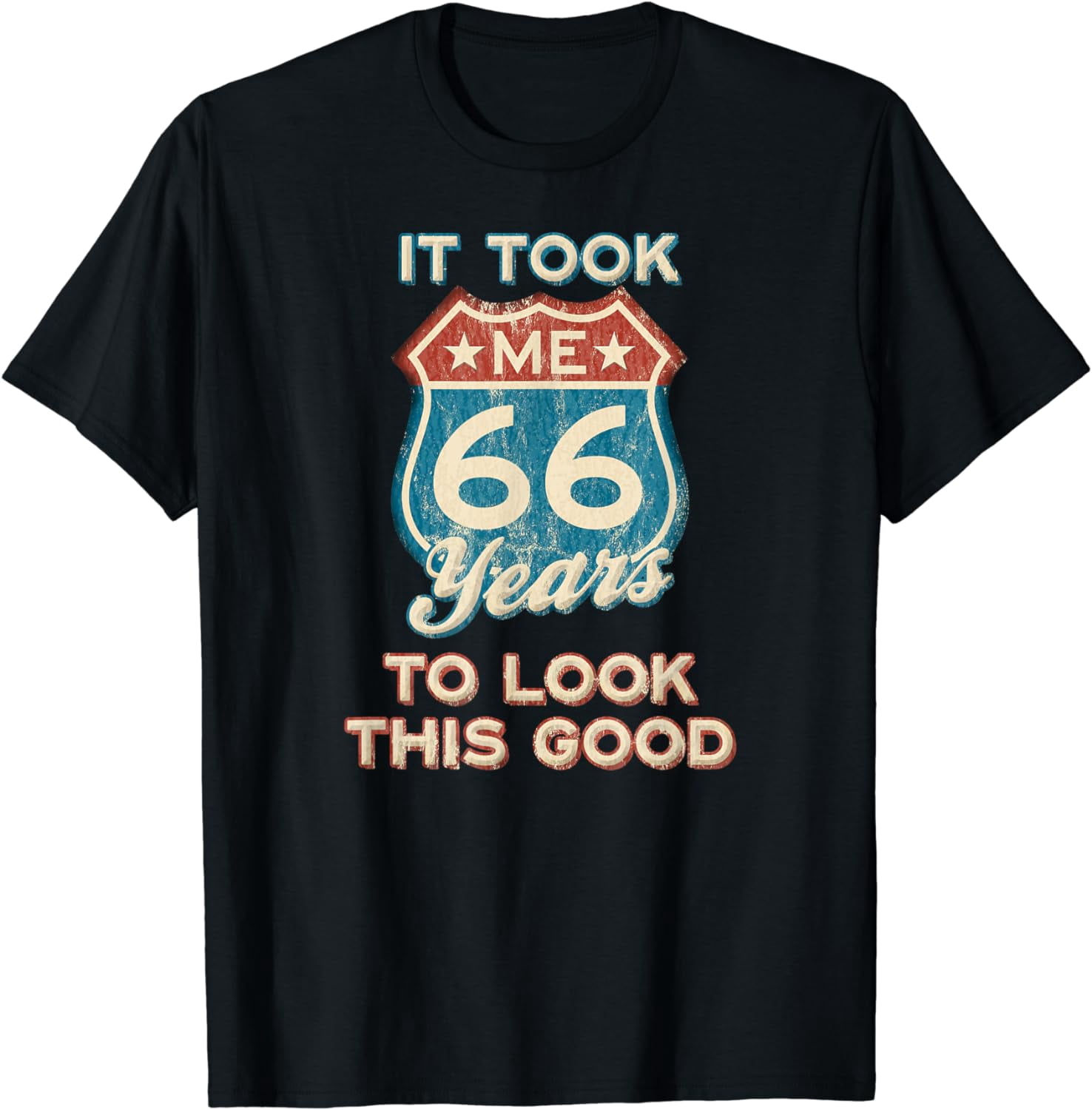 Took Me 66 Years To Look This Good 66th Birthday T-Shirt - Walmart.com