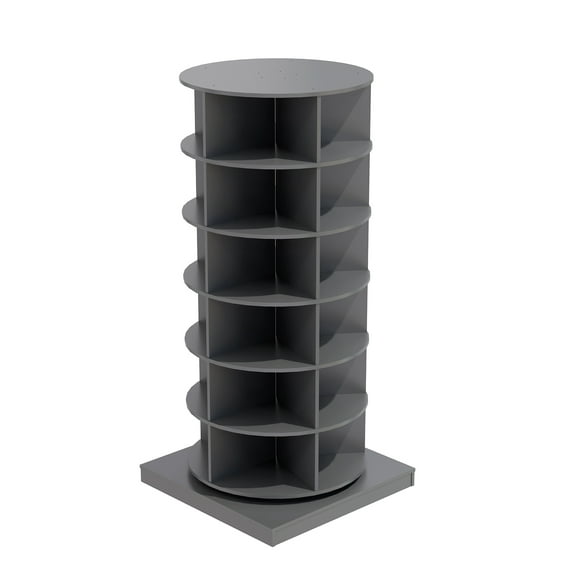 Tookss 6-Tier Rotating Shoe Rack 360° Spinning Shoe Rack Free Standing ...