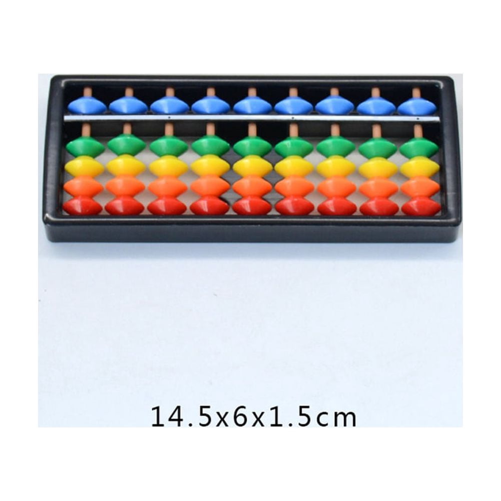 Tookss 6PCS Kids Abacus Rainbow Bead Arithmetic Counting Tool For Kids ...