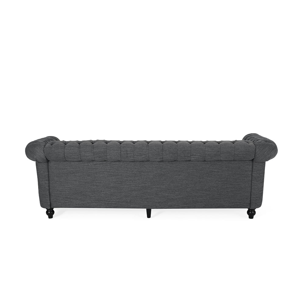 Tookss Chesterfield Sofa, Vintage Couch With Button Tufting, Nailhead ...
