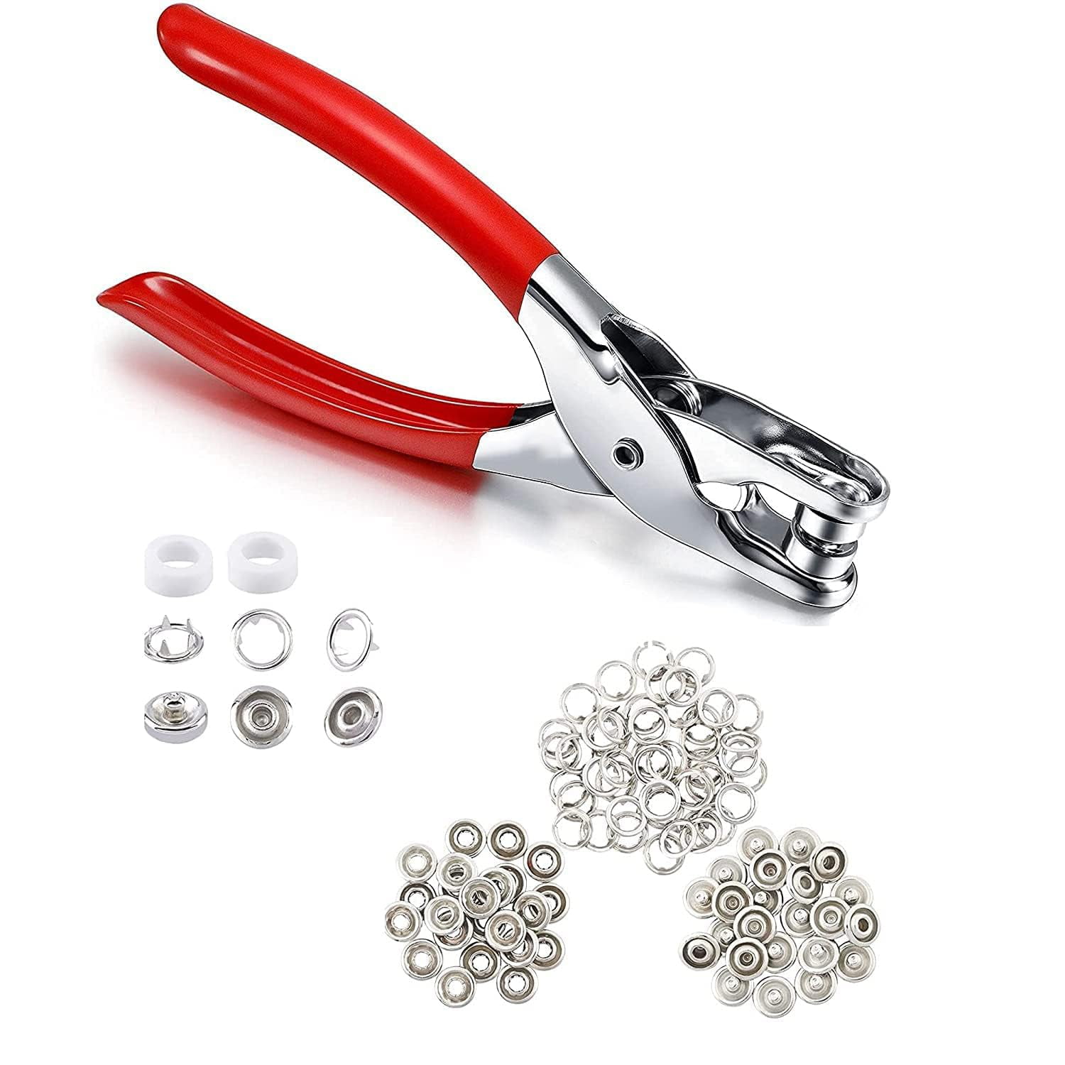 Tool 1-2 Inch Grommet Tool Kit | Leather Hole Punch Pliers, Grommets ...