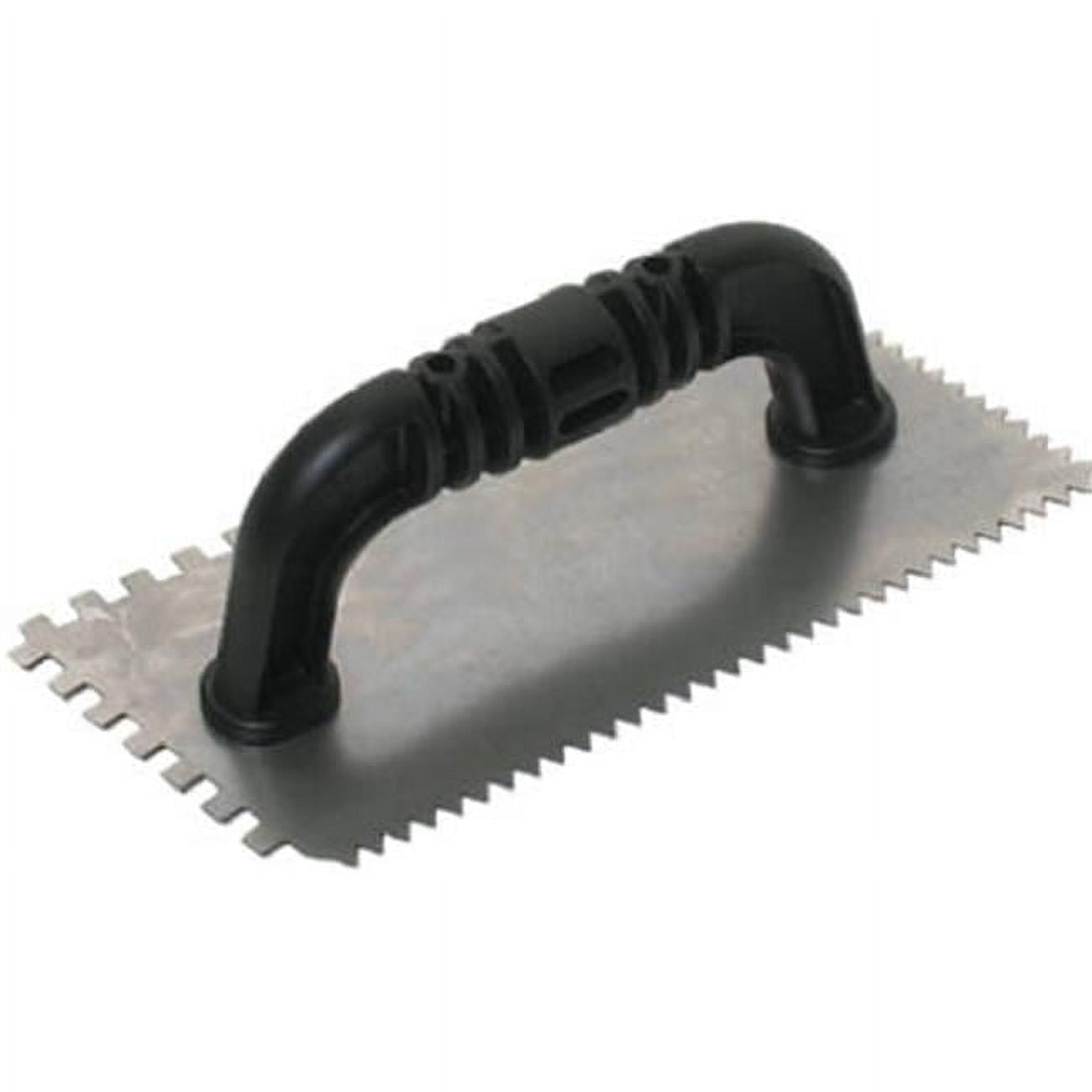Tool 16252 9 x 4 in. Square U Notched Trowel - Walmart.com