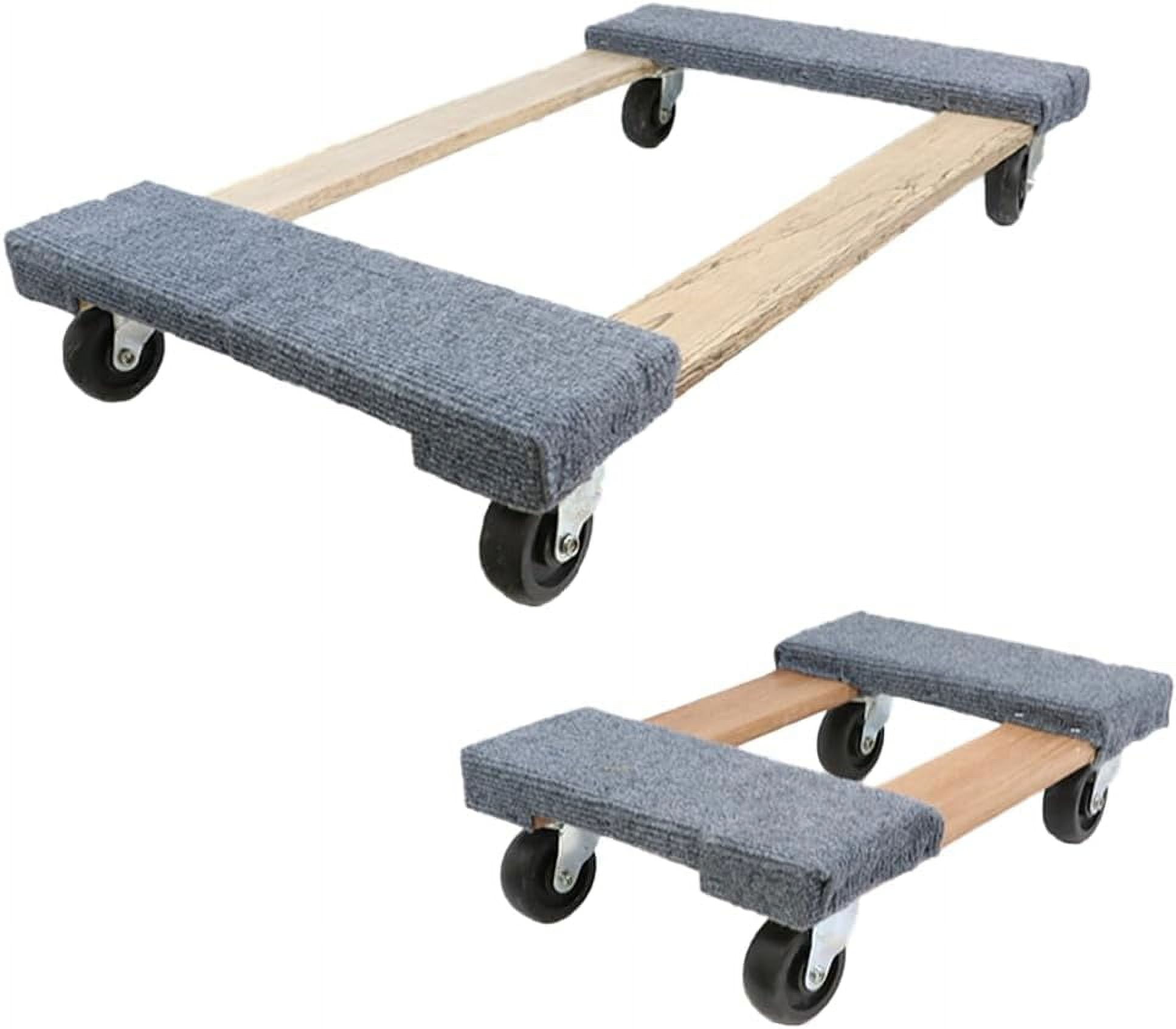 Tool 18” x 30” & 18" x 12" Furniture Moving Dolly – Variety Pack – 1 ...