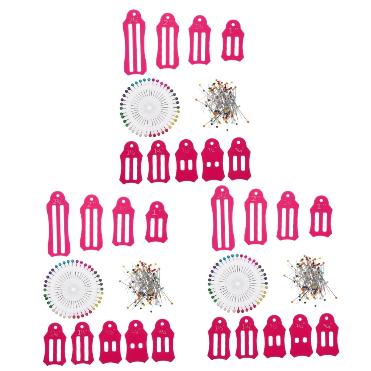 Tool 3 Sets Clothing Tailoring Set Weaving Kit Quilt Kits Quilting Pin ...