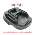 Tool Adapter For Aeg/Rid*Gid Lithium Battery Converter to Ma*kita 18v ...