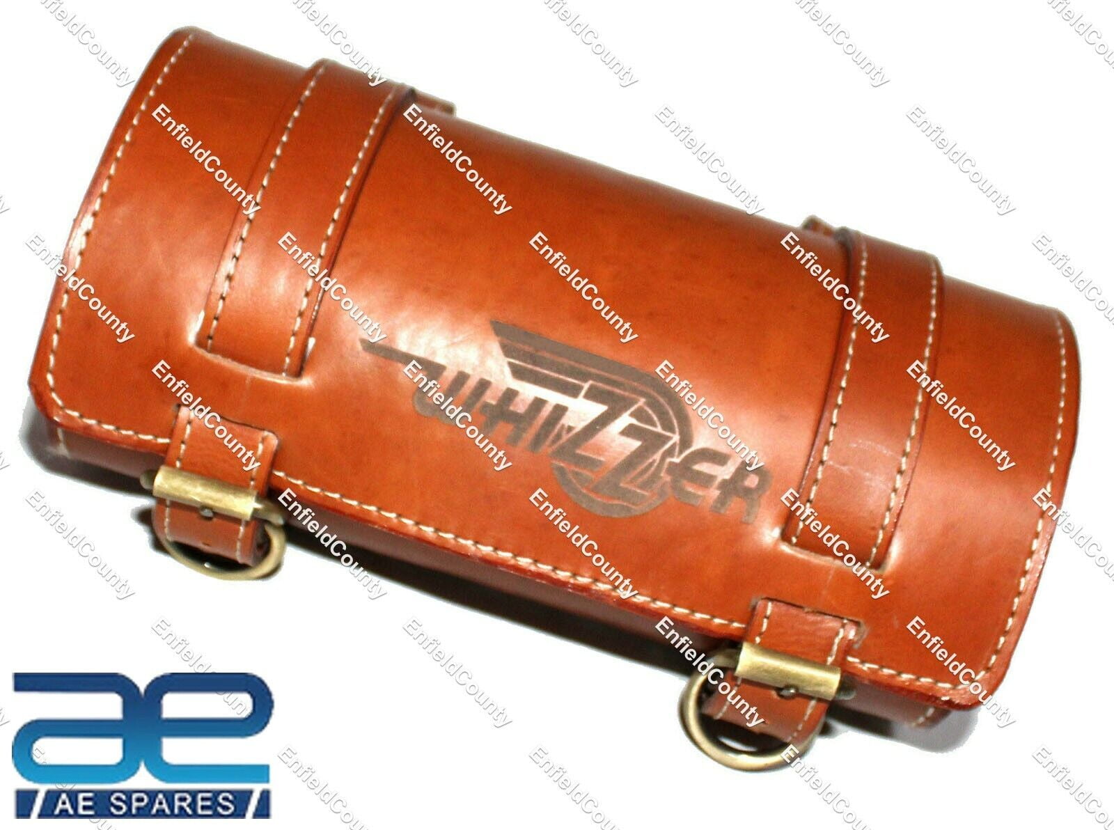 Tool Bag Tan Leather Color For Vintage Pacemaker Whizzer Motorcycle ...