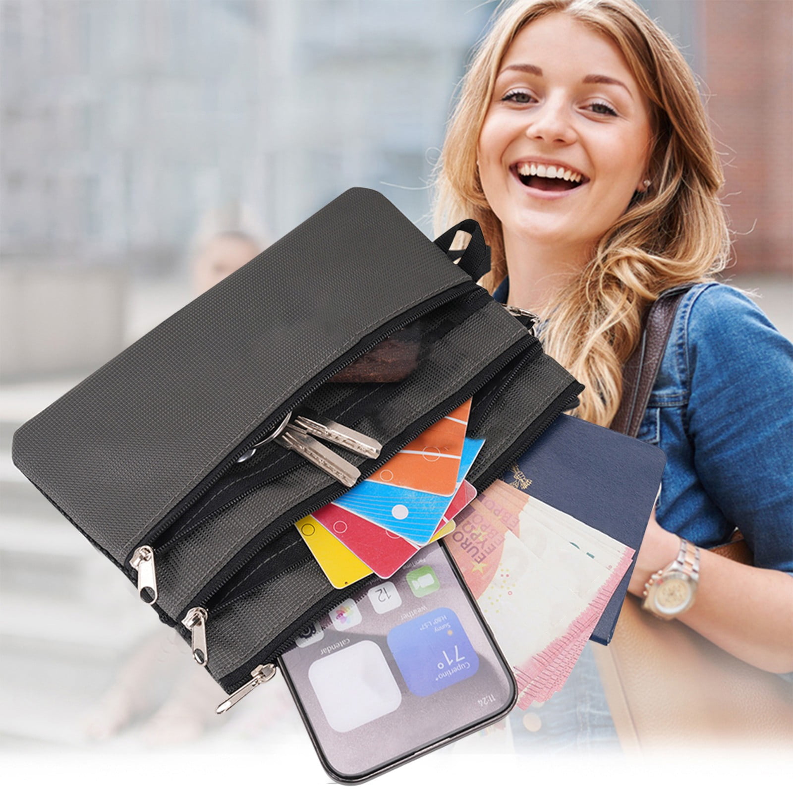 Tool Bags Canvas,Heavy Duty Tool Pouch,Small Tool Bag Pouch Zipper Bags ...