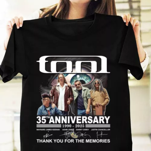 Tool Band 35th Anniversary 1990 – 2025 Thank You For The Memories T ...