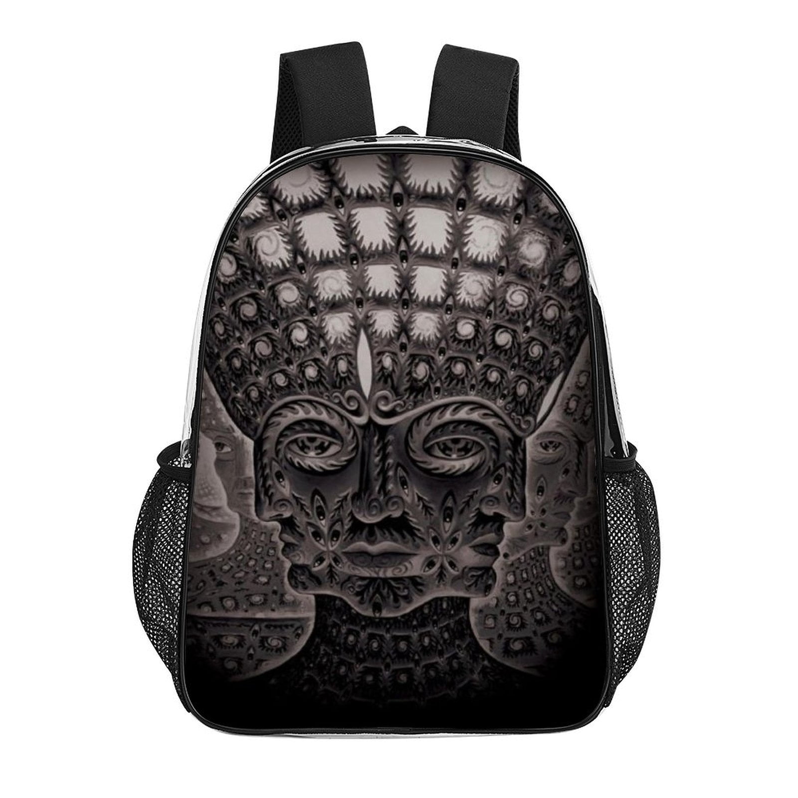Tool Band Album Clear Backpack Transparent Bag 17 Inch Large Capacity ...