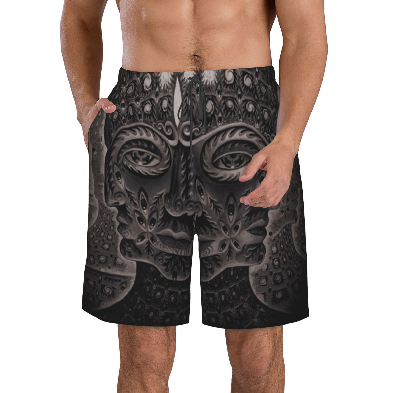 Tool Band Album Men's Beach Shorts Swim Trunks Casual Quick Dry Board ...