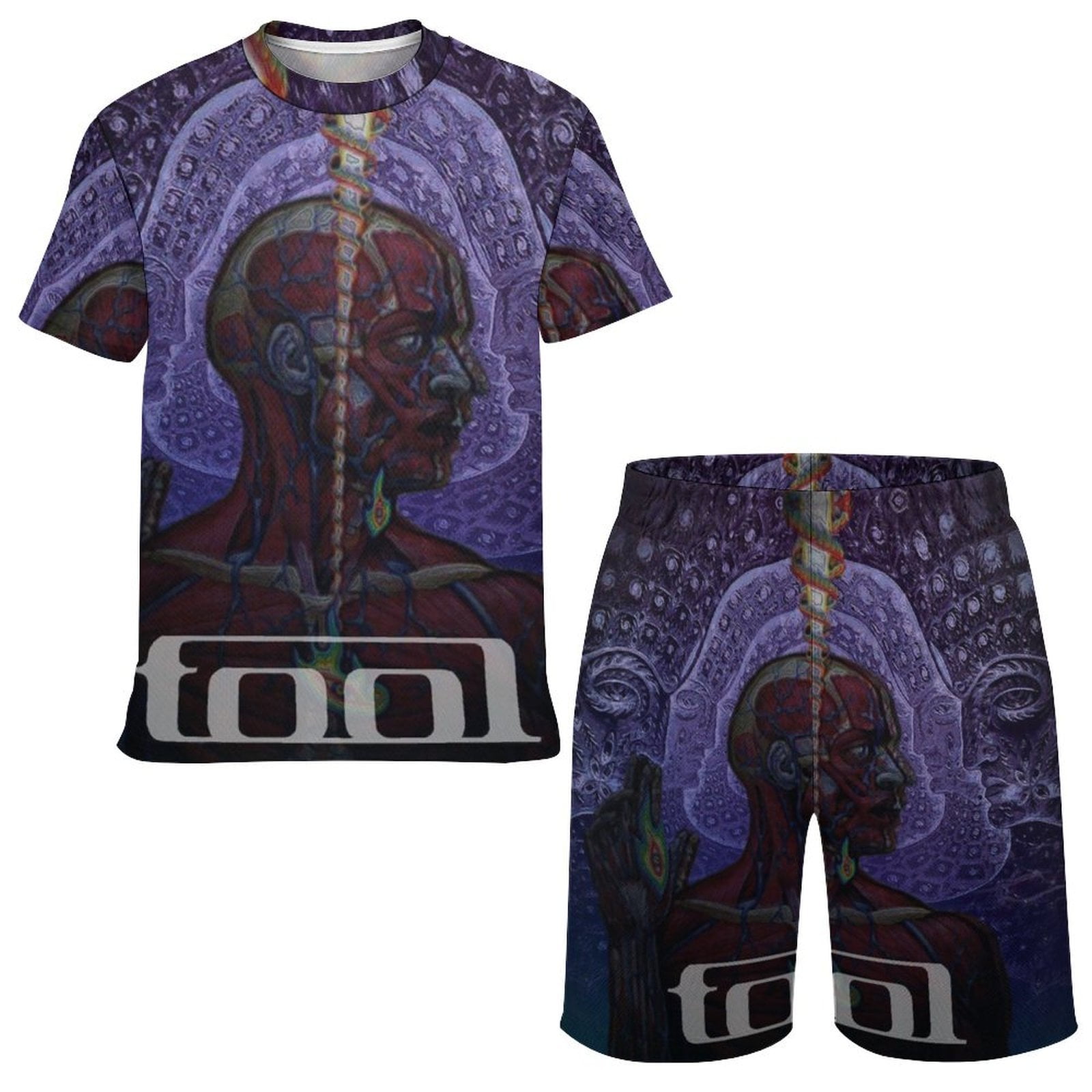 Tool Band Boys Girls Short Sleeve Mesh T-Shirt And Shorts Outfit Set ...