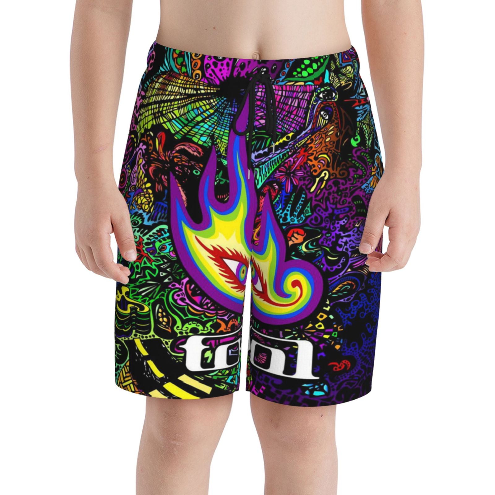 Tool Band Boys Swim Trunks Quick Dry Swimwear Surfing Bathing Suit ...
