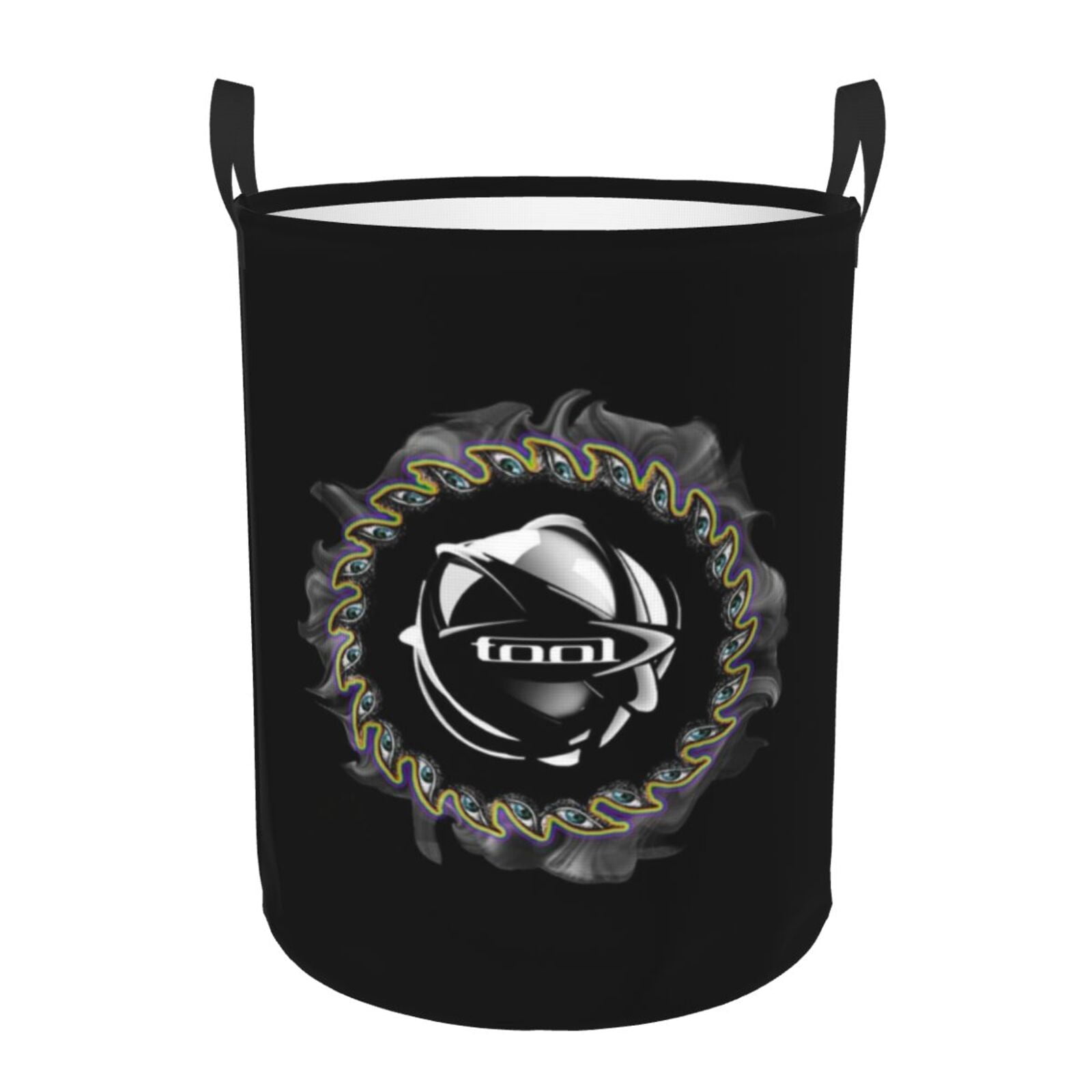 Tool Band Circular Laundry Basket Dirty Clothes Hamper Laundry Hamper ...