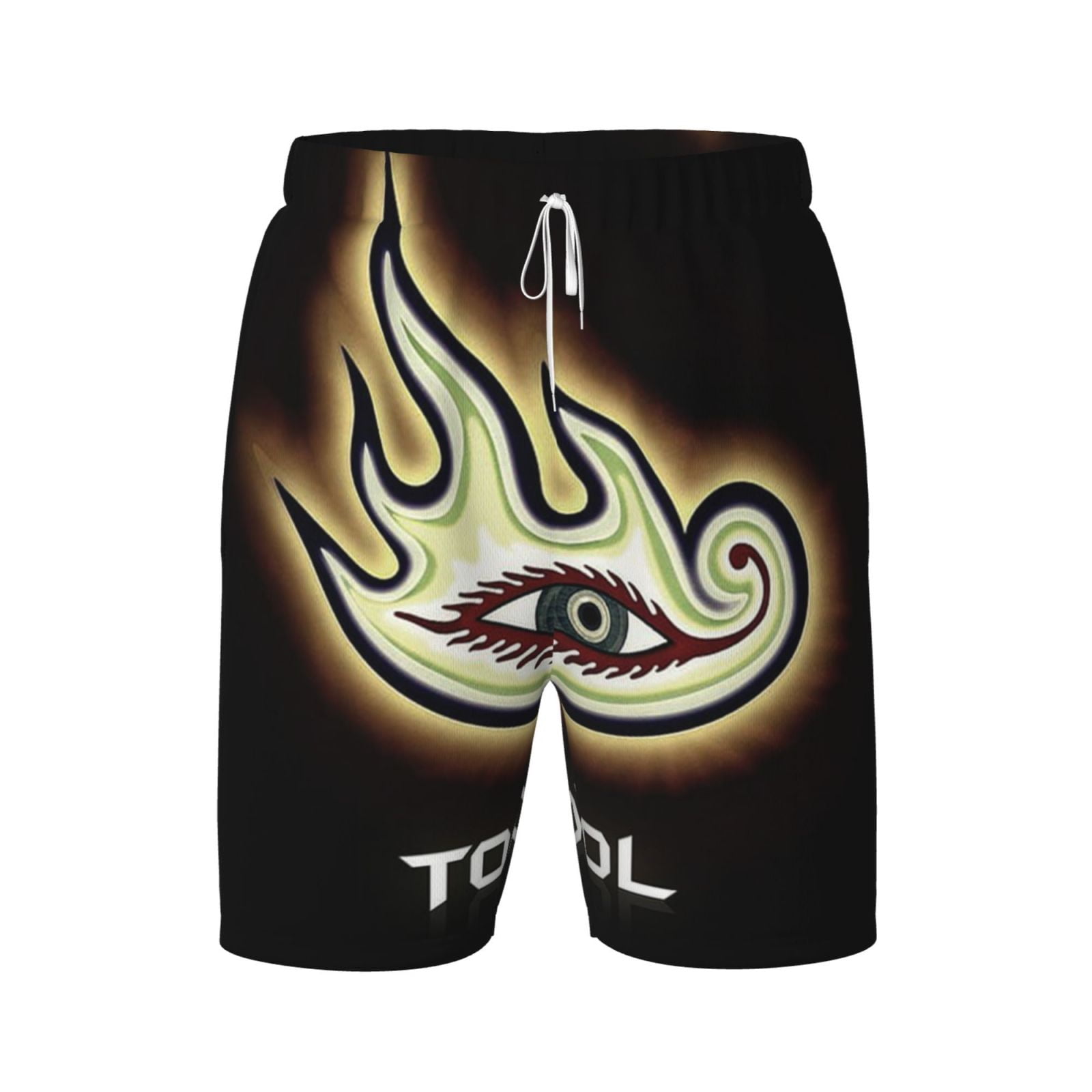Tool Band Eye Logo Rock Teen Swim Trunks Summer Beach Board Shorts ...