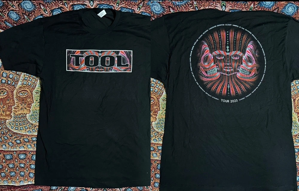 Tool Band Fear Inoculum Tour 2023 Alex Grey Lateralus - Walmart.com