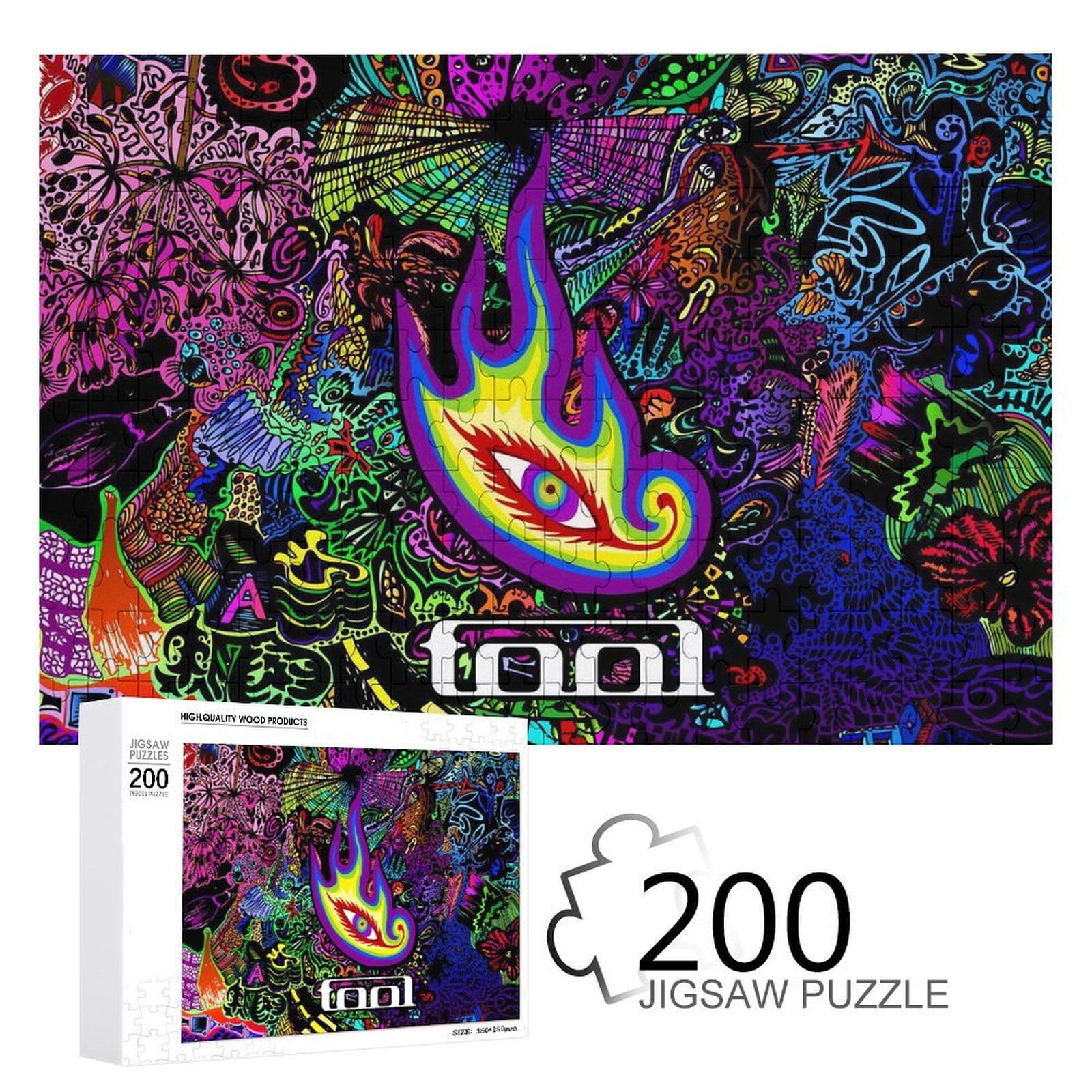 Tool Band Jigsaw Puzzle 200 Piece Art Puzzles for Adults Kids Families ...