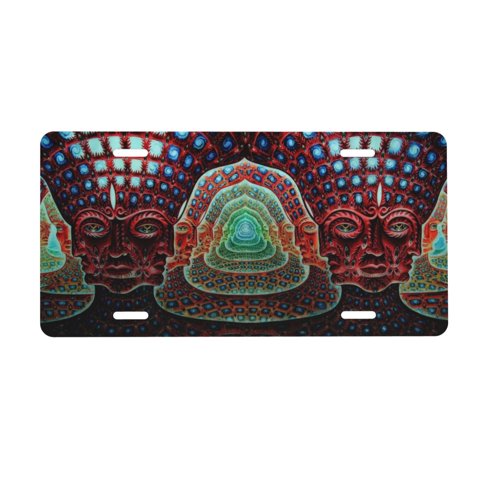 Tool Band License Plate Cover Aluminum Novelty Vanity Tag Protection ...