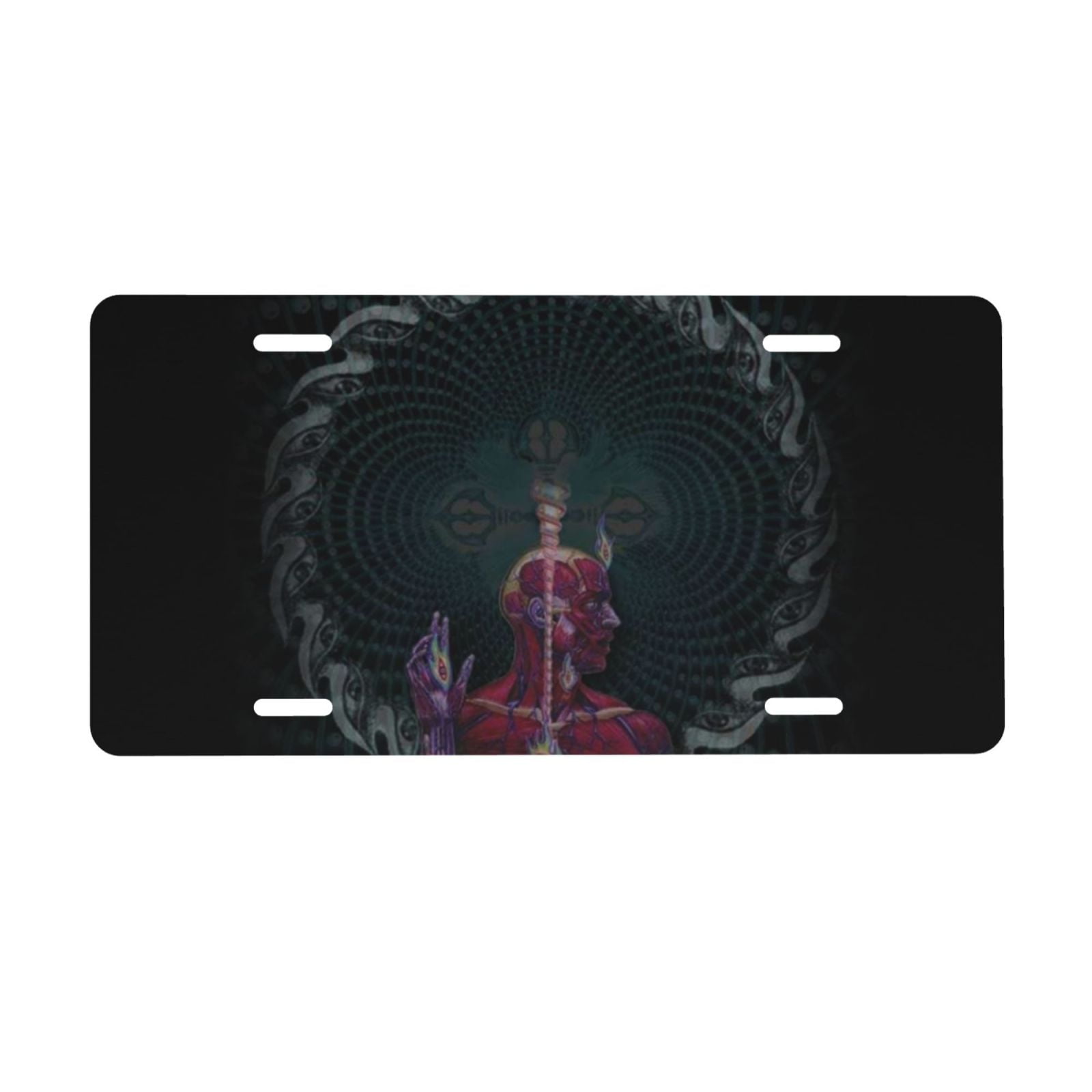 Tool Band License Plate Cover Aluminum Novelty Vanity Tag Protection ...